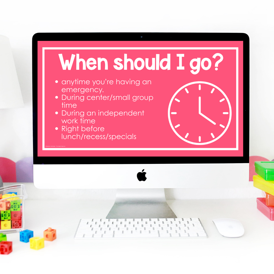 Classroom Management Hack - The Bathroom Management System — The Simple ...