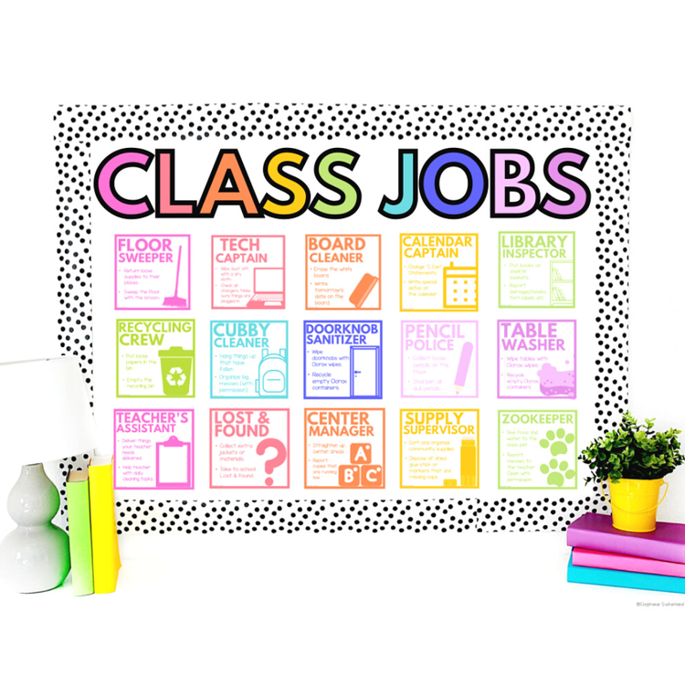 End of the Day Jobs | The Ultimate Classroom Clean Up Routine — The ...