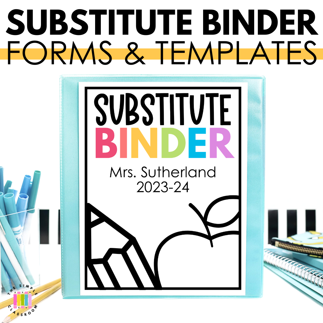 Sub Plans You Barely Have to Write — The Simple Classroom