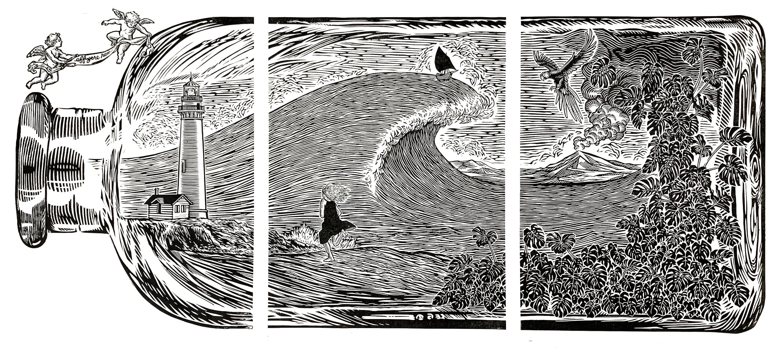 Relief Prints — Darrel Perkins