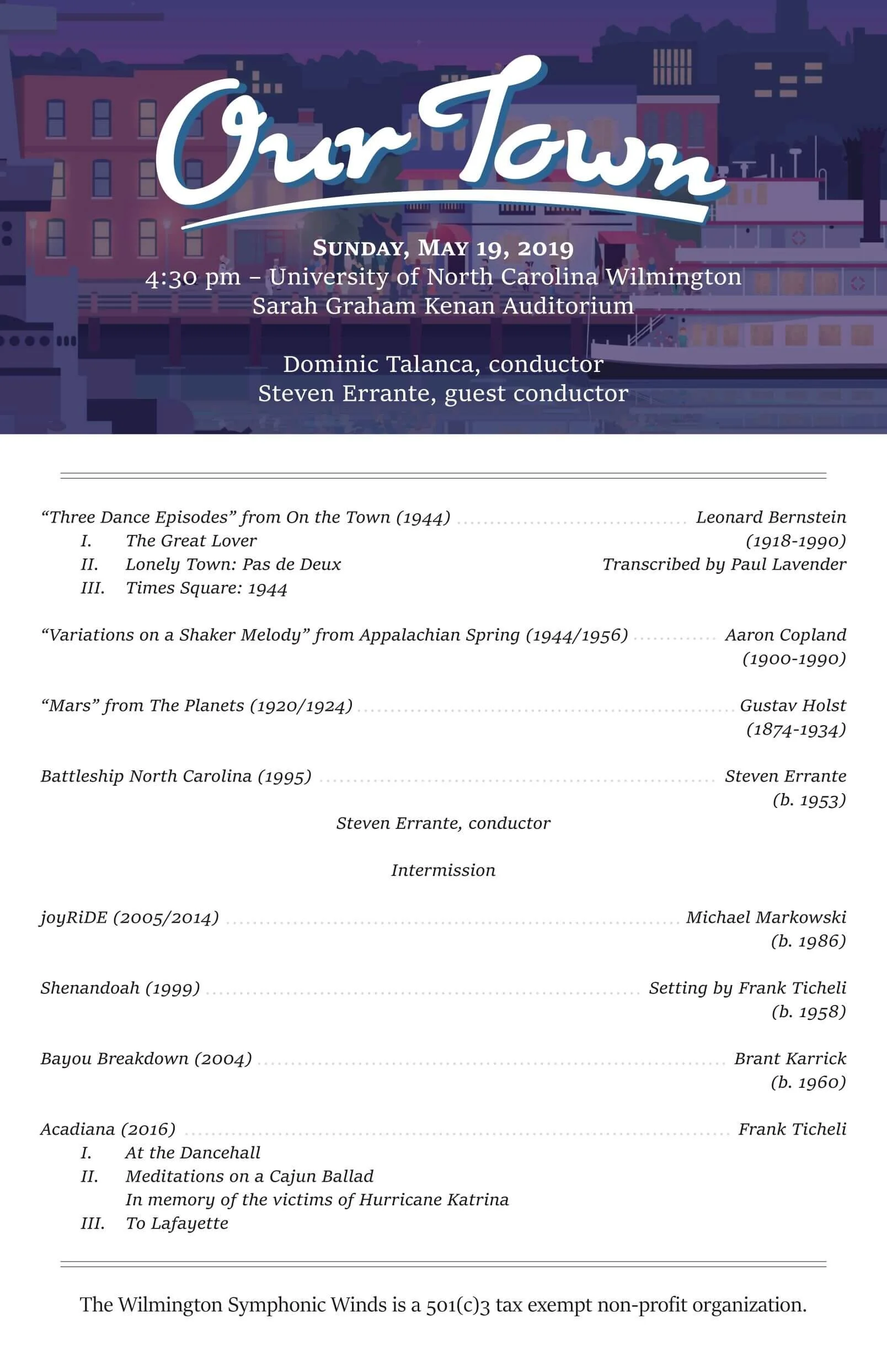 Events — Wilmington Symphonic Winds