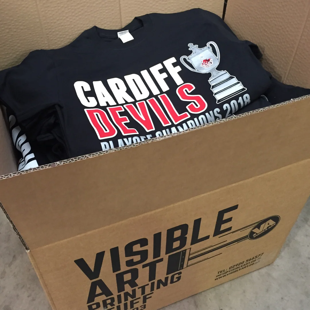 Cardiff Devils 2018/19 Brand Merchandise — Visible Art
