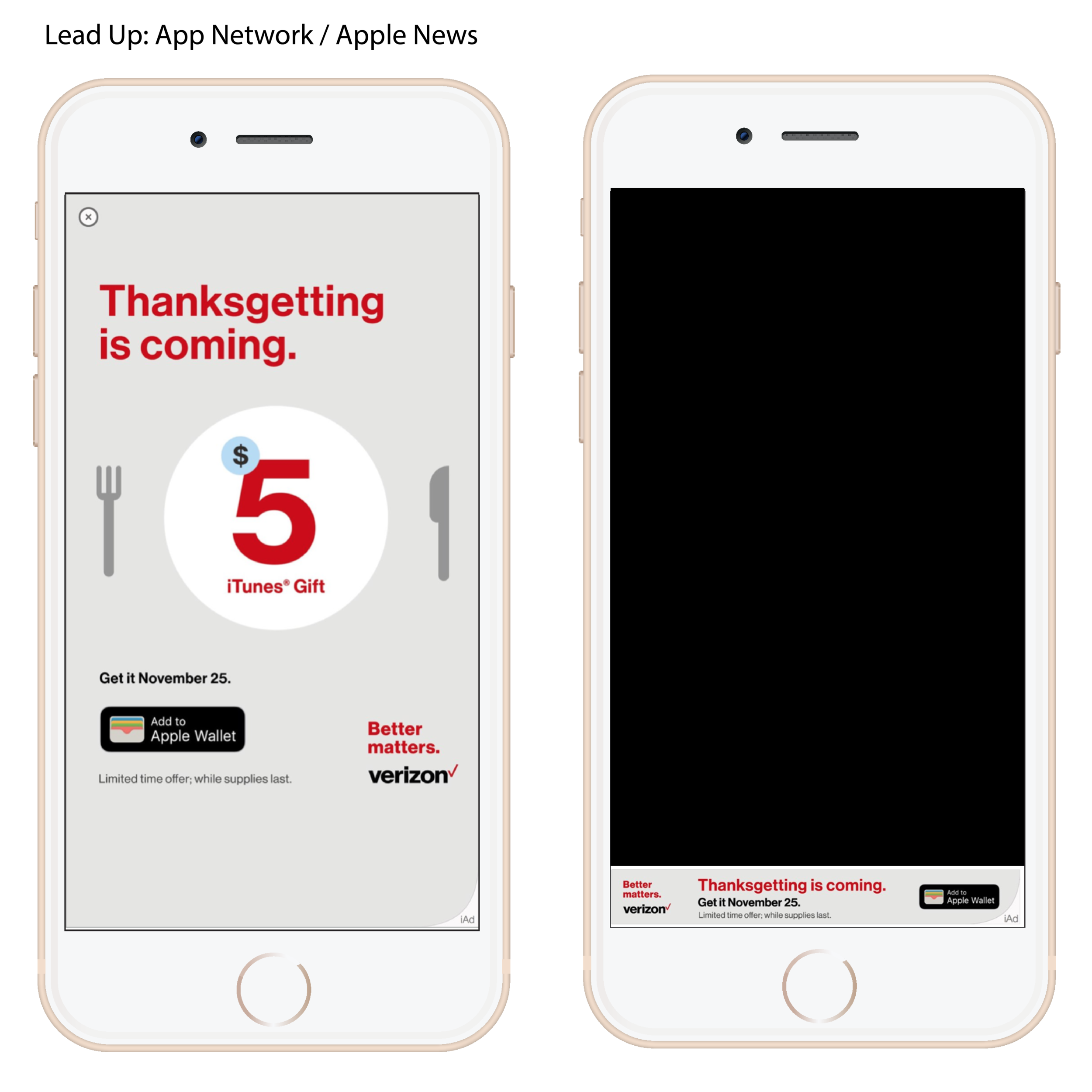 Verizon Wireless Thanksgetting Campaign — Kate Williams