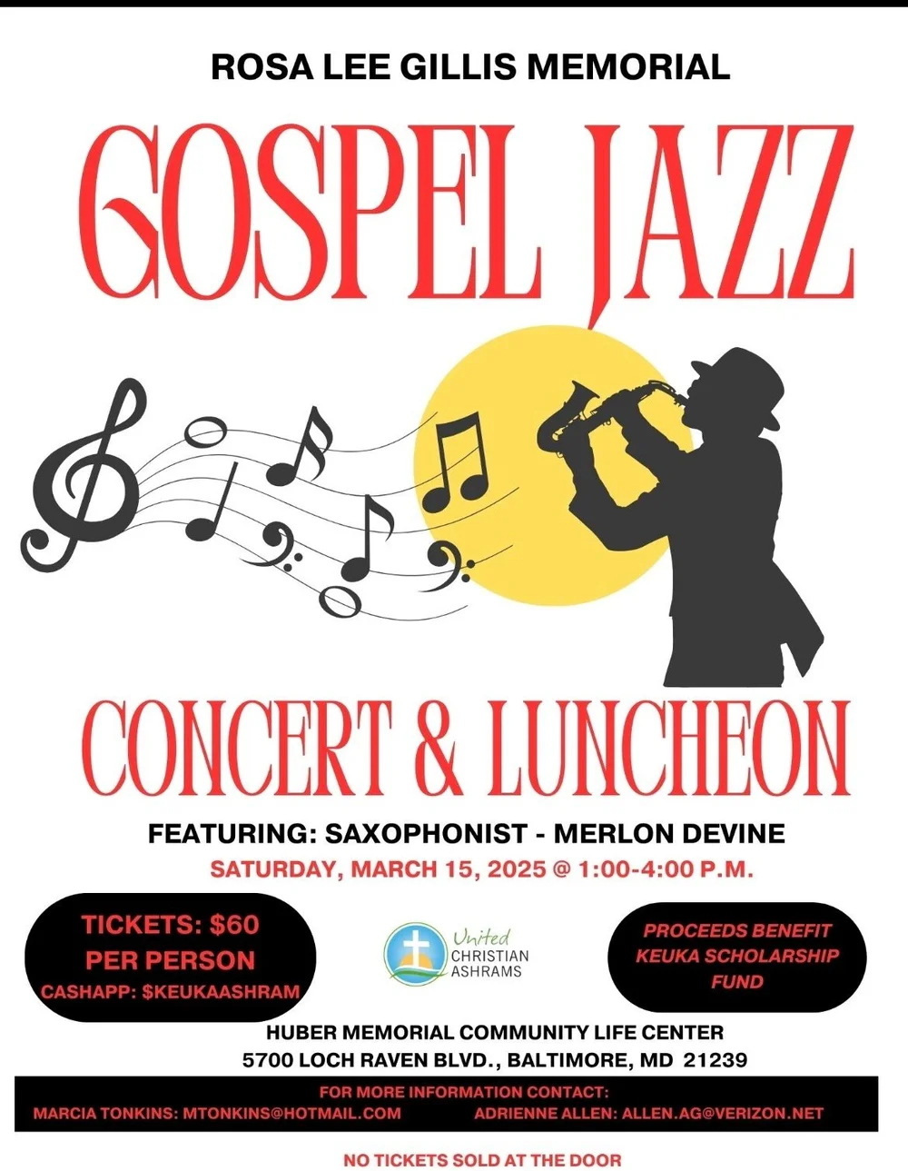 STREAM — Huber Memorial Church