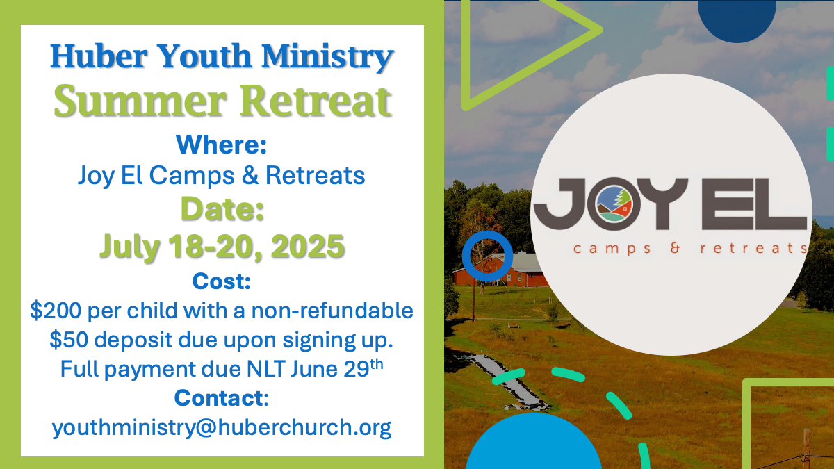 STREAM — Huber Memorial Church