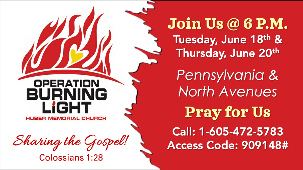 STREAM — Huber Memorial Church