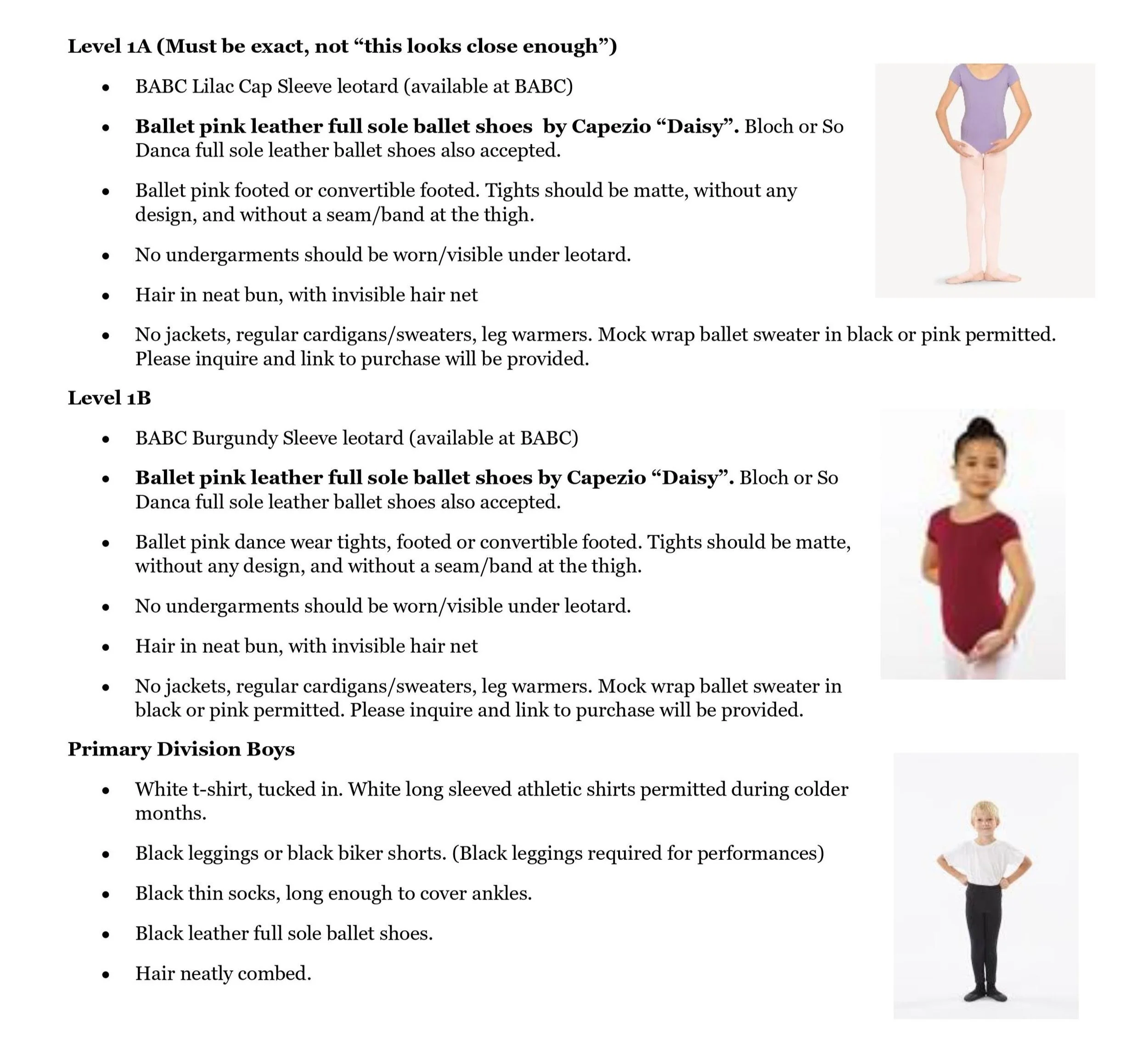 Bay Area Ballet Conservatory. Quality Classes, Professional Faculty