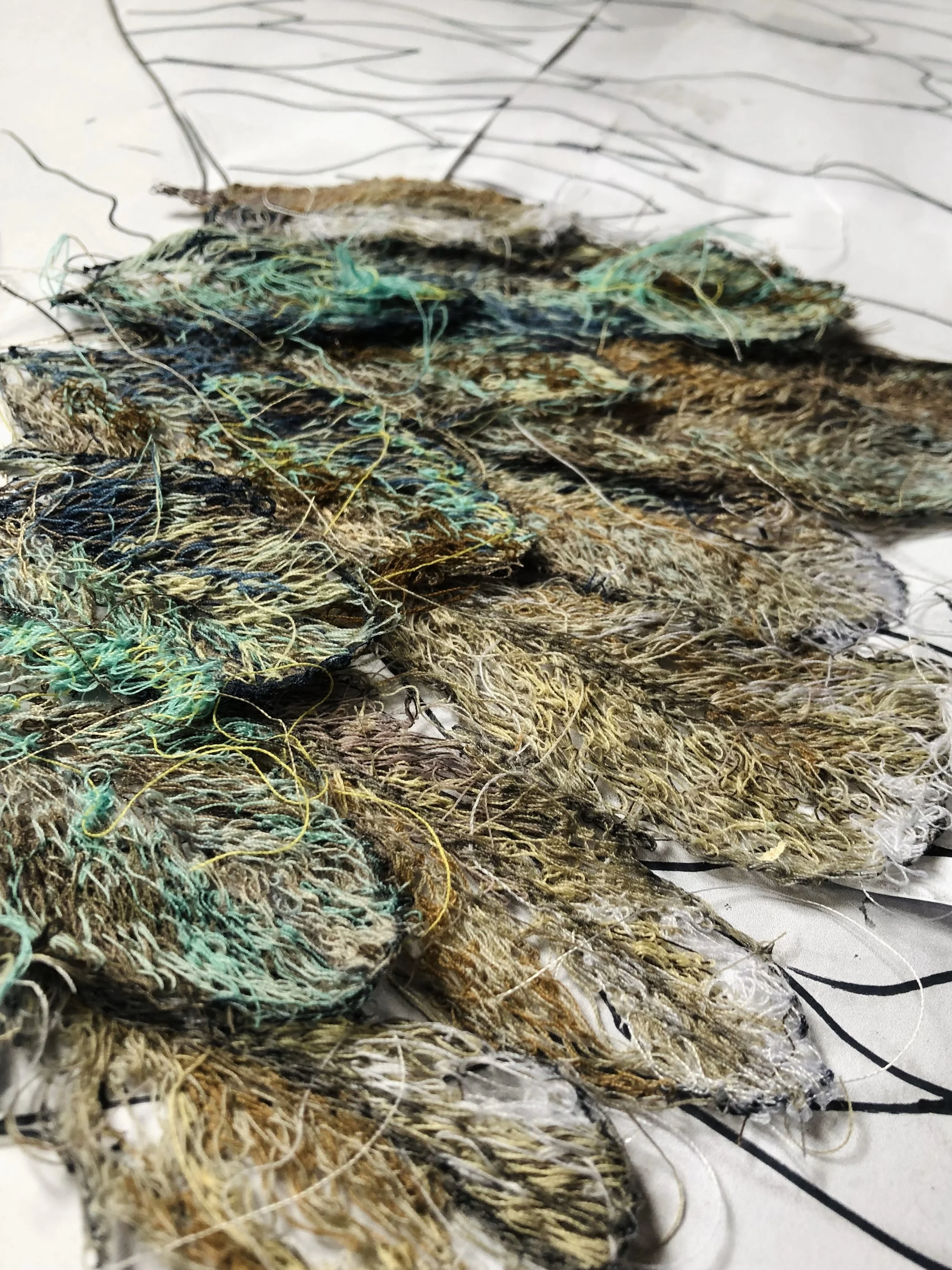 Frayed - — CAROLA VAN DYKE studio