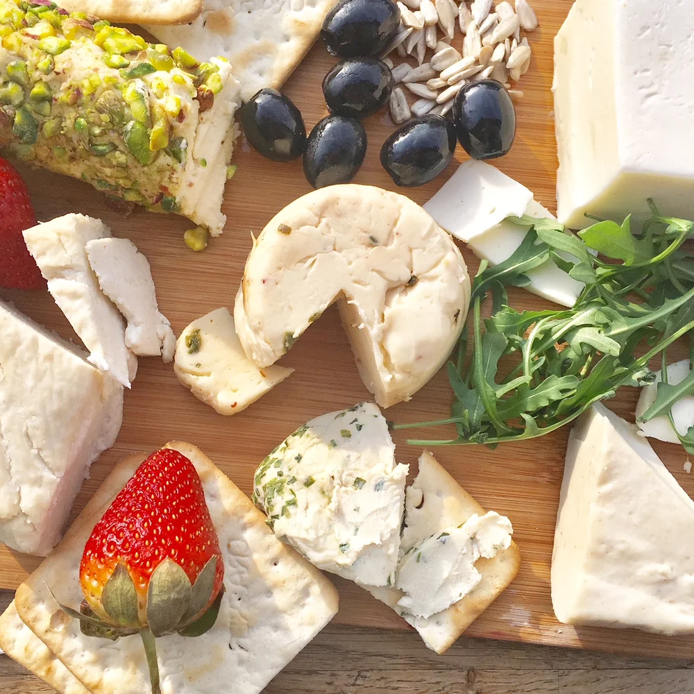 Earthy Vegan Cheese by Beetroot