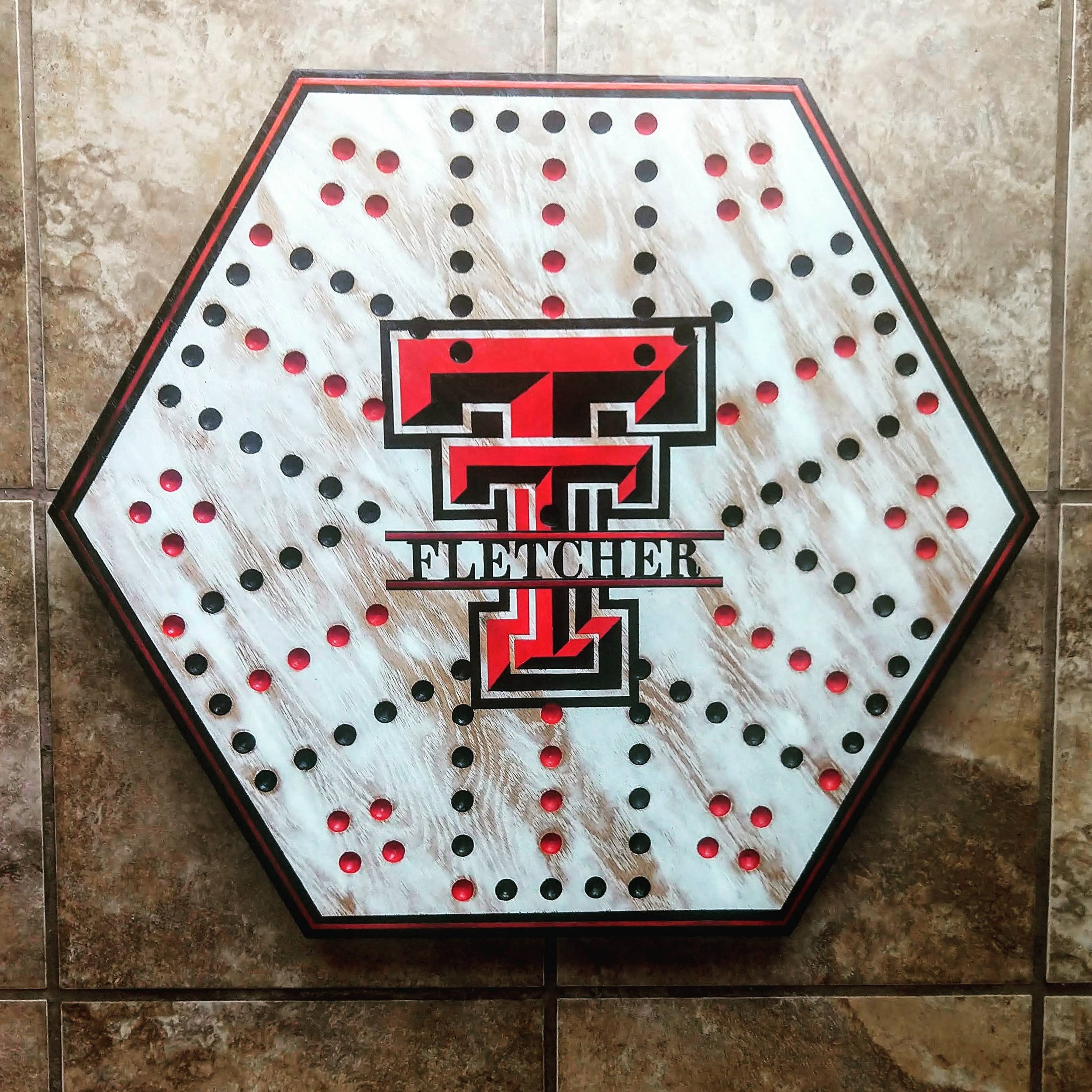 6 player square Wahoo, Custom center design — CHRIS'N'CARRIES Wahoo ...