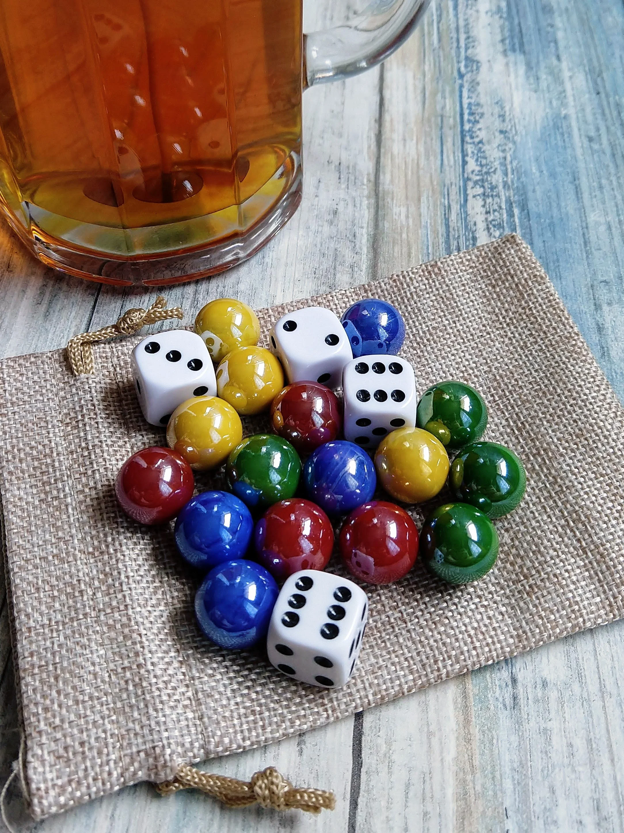 Classic 4 player square Wahoo game board in Cherry Wood stain — CHRIS'N ...