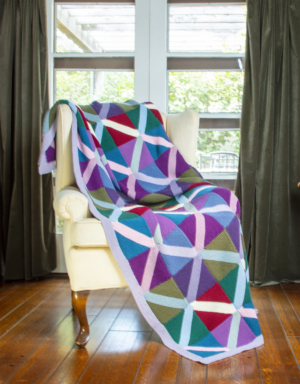 Shadow Play Blanket — The Knitwit