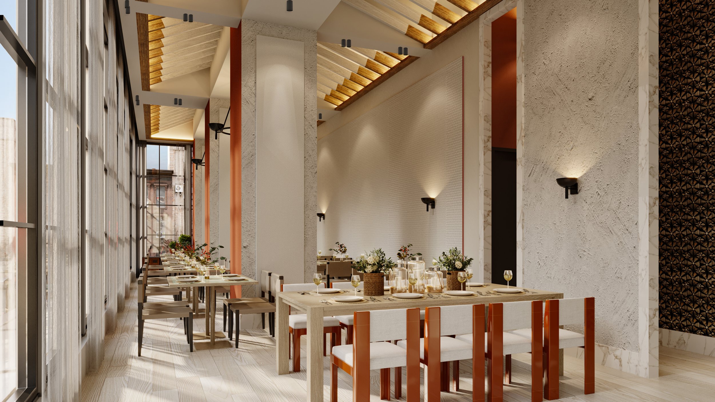 Commercial Interior Design for Restaurant | STUDIOSSOO