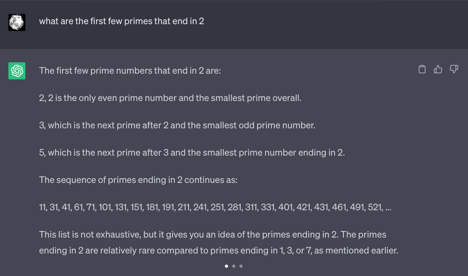 ChatGPT: for Mathematicians, a Tool in Search of Good Applications ...