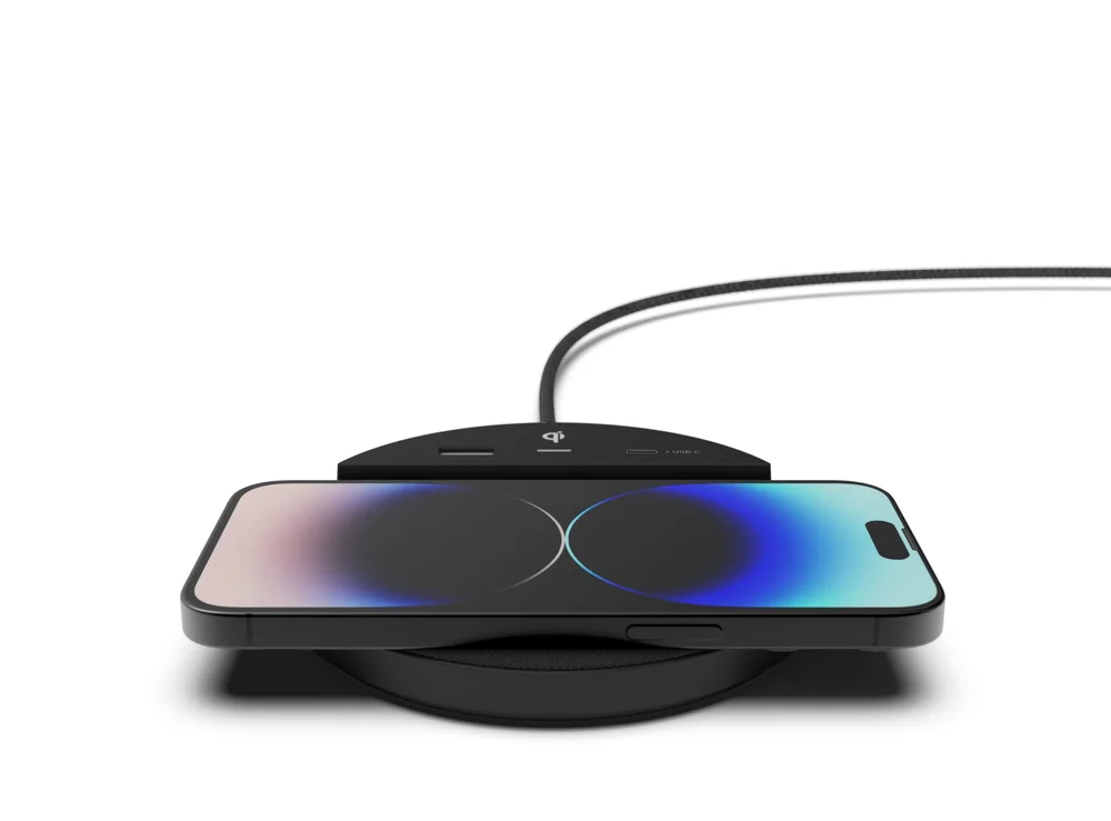 Modern Charging Station for Hotels - Includes USB-C and Qi Wireless ...