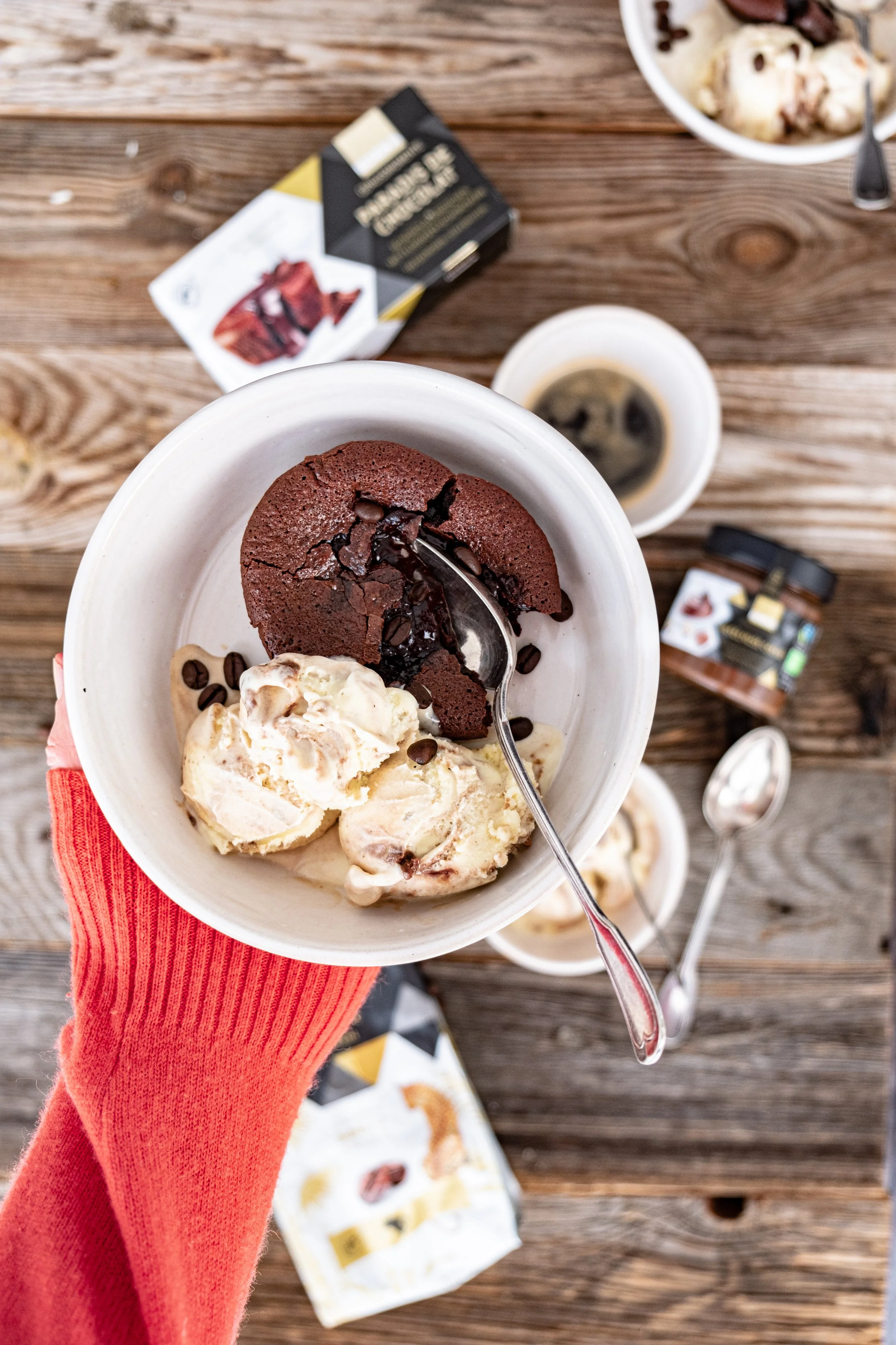 Haselnuss-Mocca-Eis zu Paradis de Chocolat — tegernsee kitchen