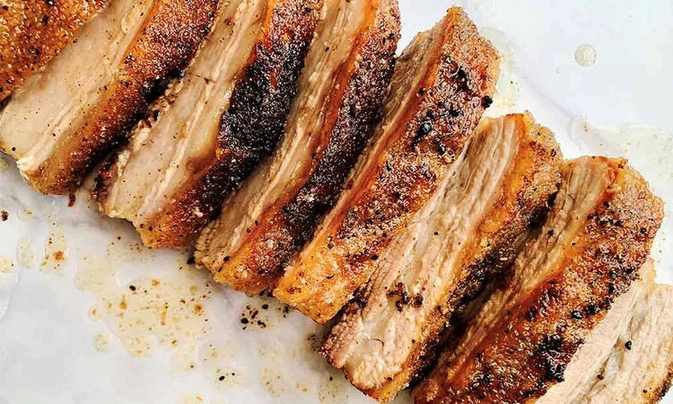 Slow-Roasted Salt and Pepper Pork Belly — Sask Pork