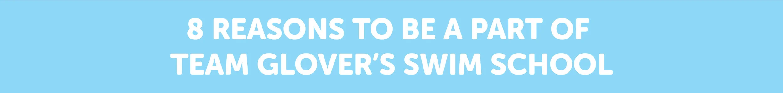 Swimming Lessons in Preston, Clitheroe & Chorley with Glovers Swim School