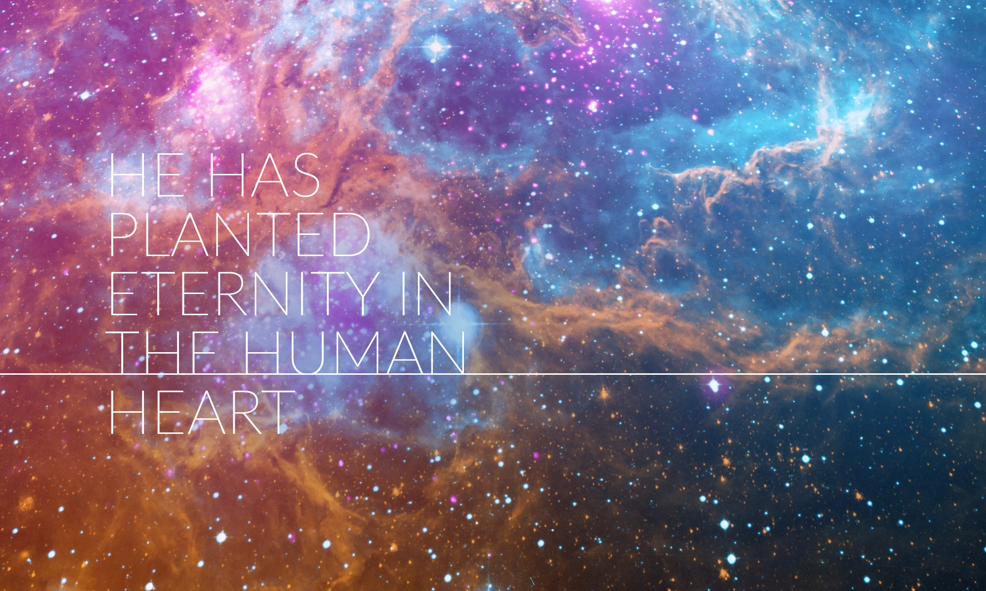 Eternity Exists — This is the Wisdom of God