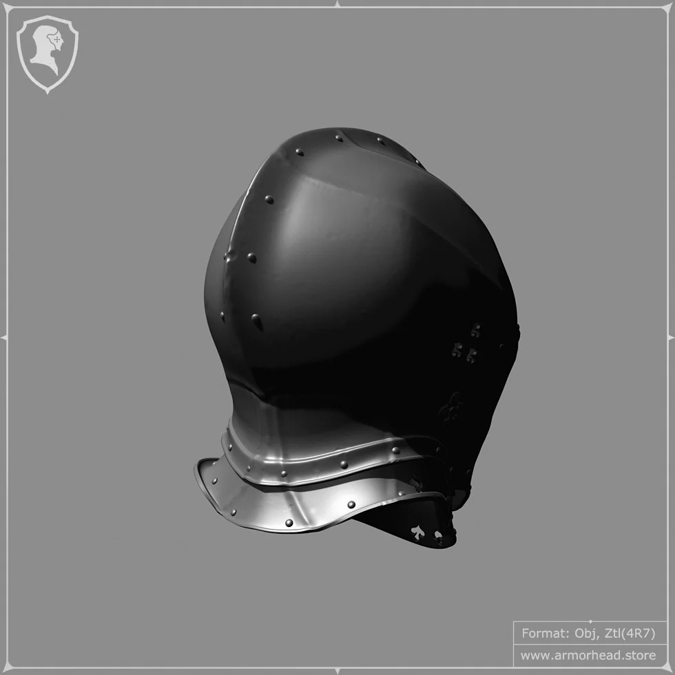 Fantasy Gothic Knight Helmet — ARMORHEAD