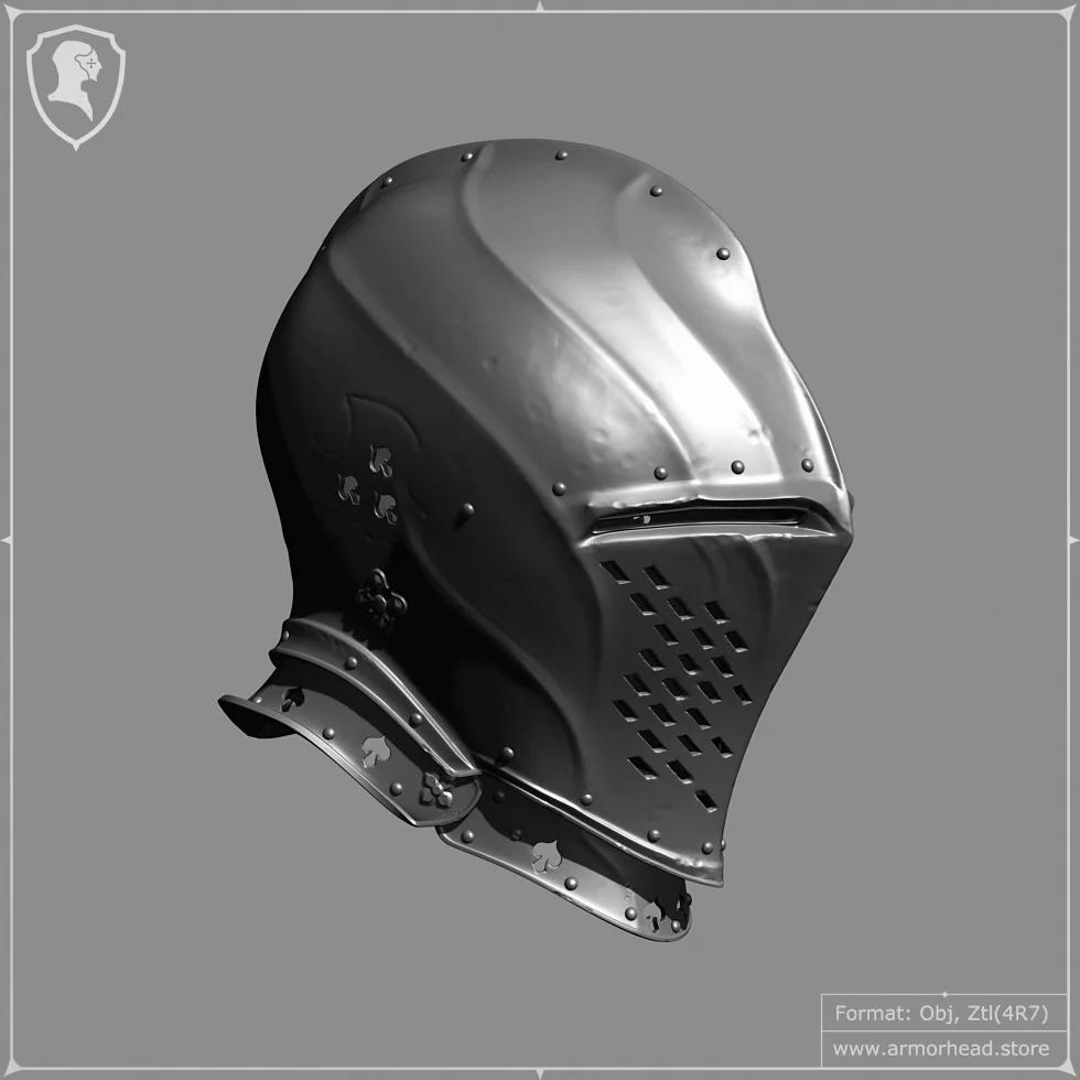 Fantasy Gothic Knight Helmet — ARMORHEAD