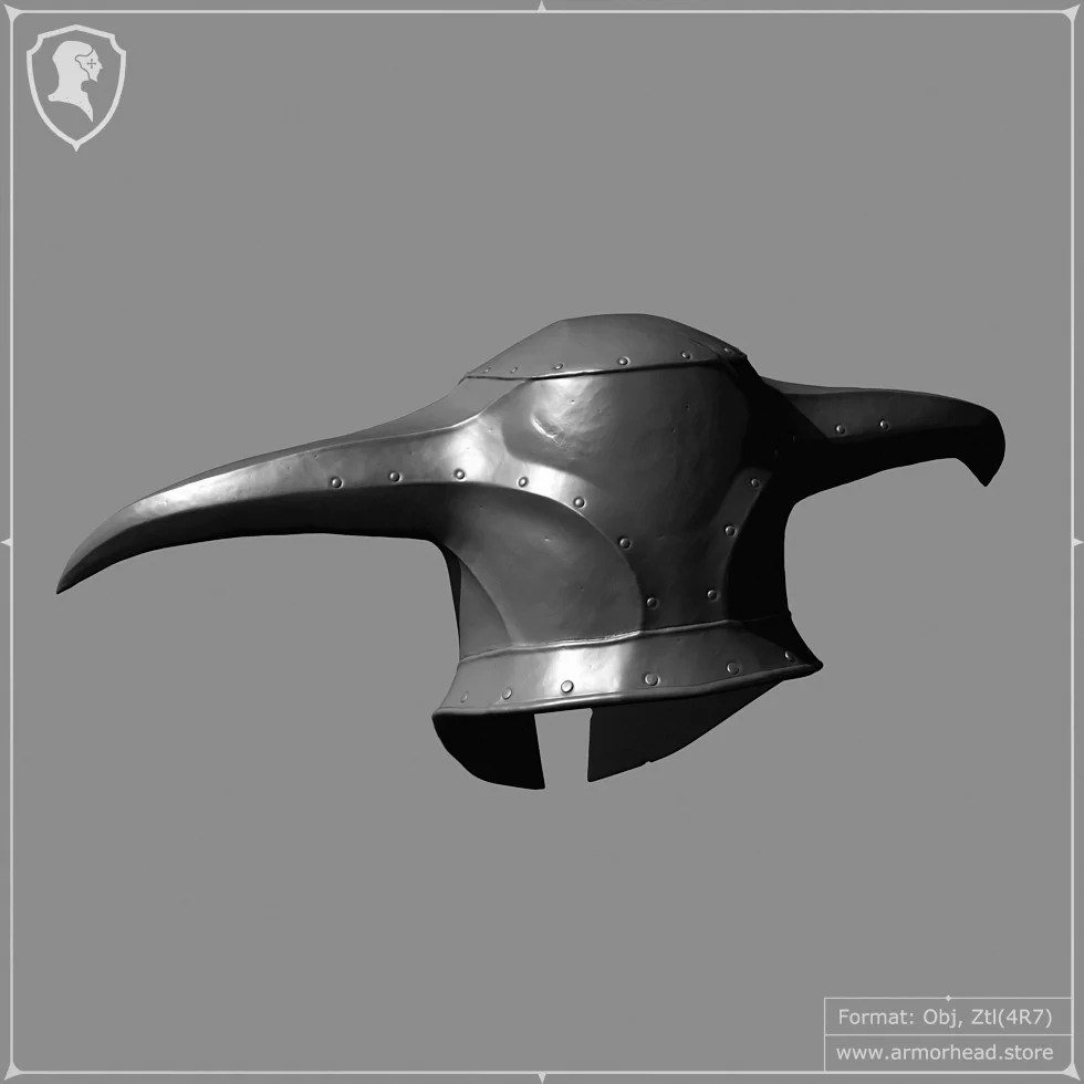 Horned Fantasy Viking Helmet — ARMORHEAD
