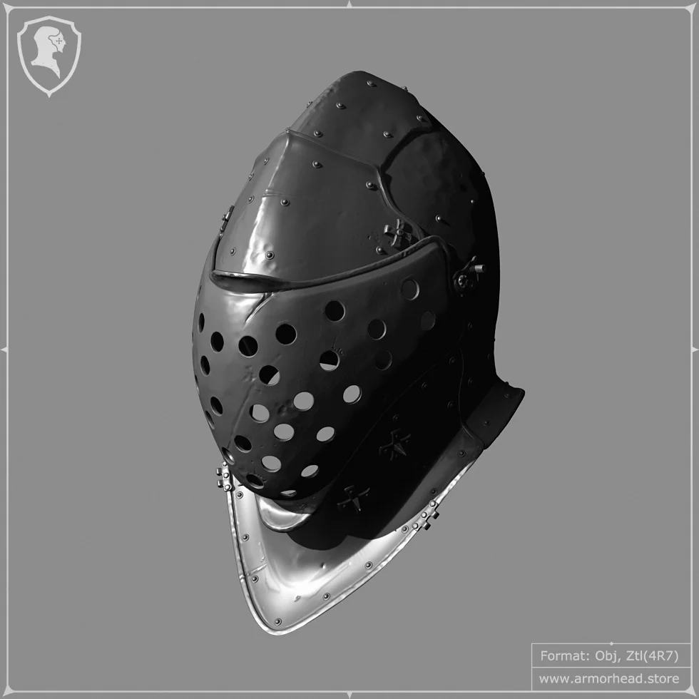 Rounded Heavy Helmet — ARMORHEAD
