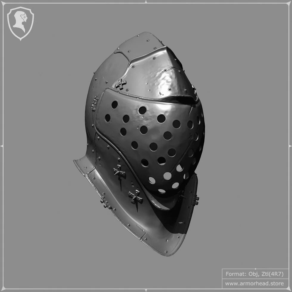 Rounded Heavy Helmet — ARMORHEAD