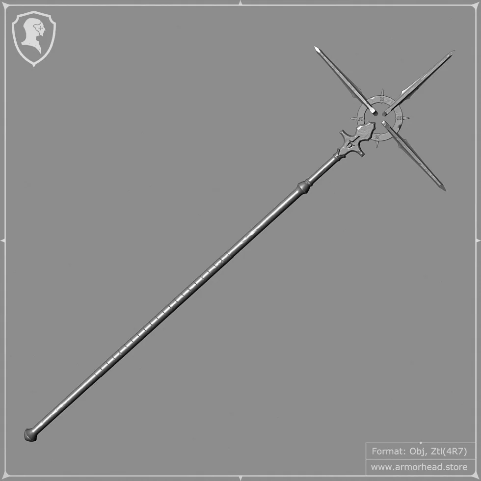 Cleric's Battle Staff — ARMORHEAD