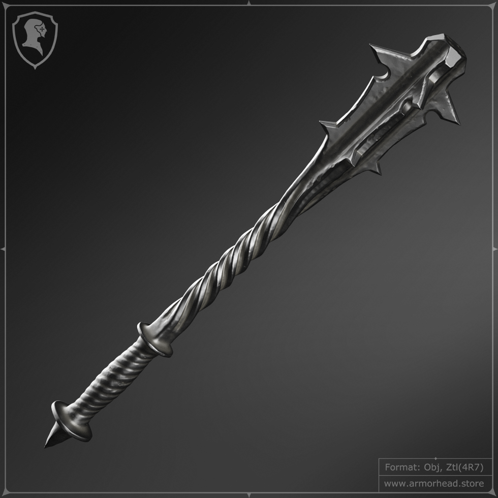 Fantasy Mace Weapon