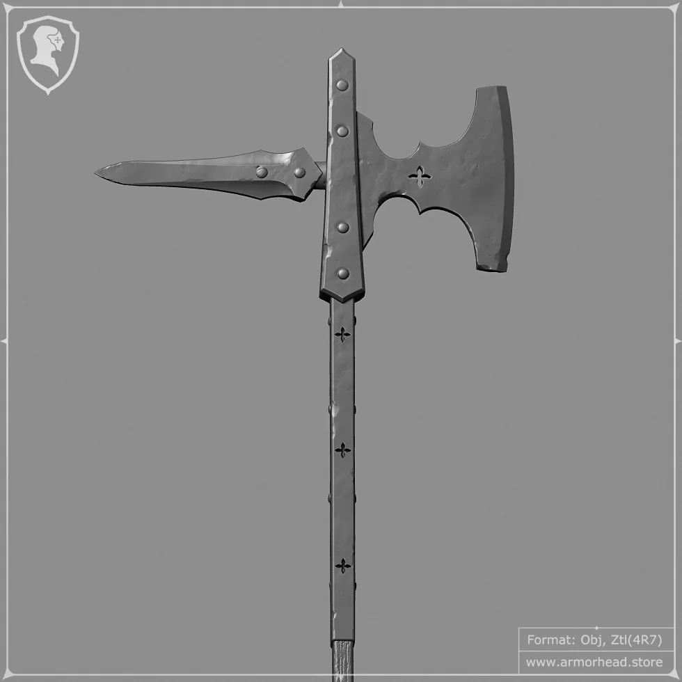 Medieval Poleaxe