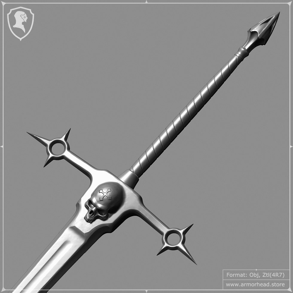 Skull Sword — ARMORHEAD
