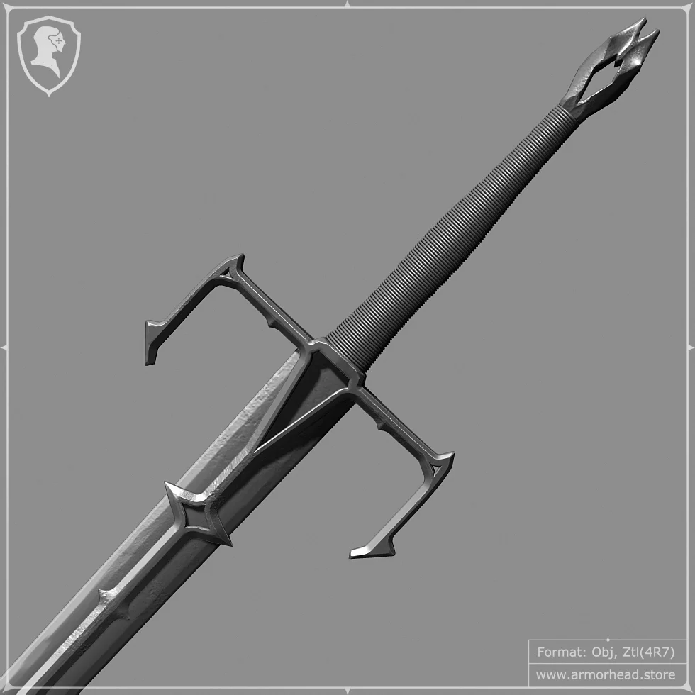Two Handed Dark Sword — ARMORHEAD