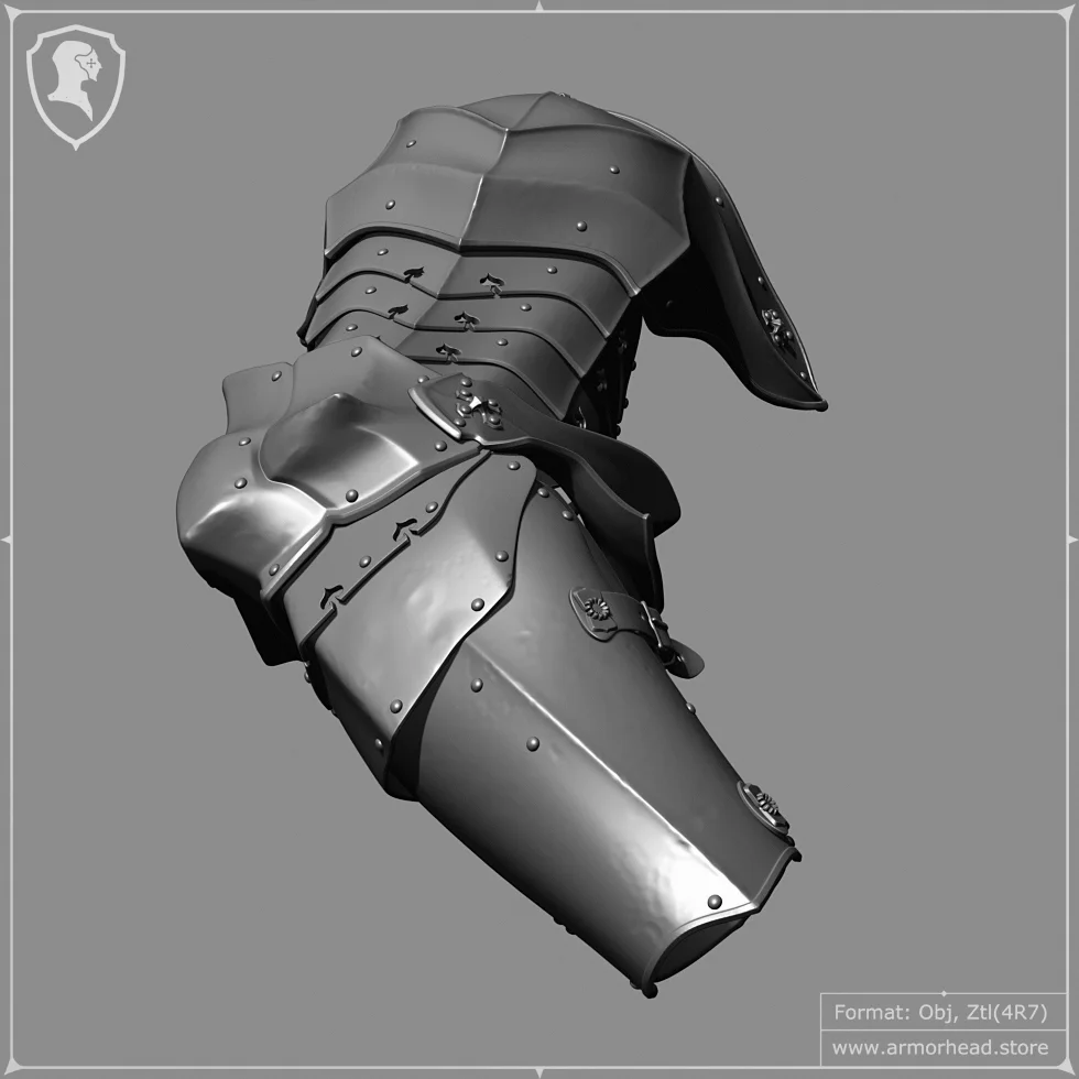 Gothic Arm Armor — ARMORHEAD