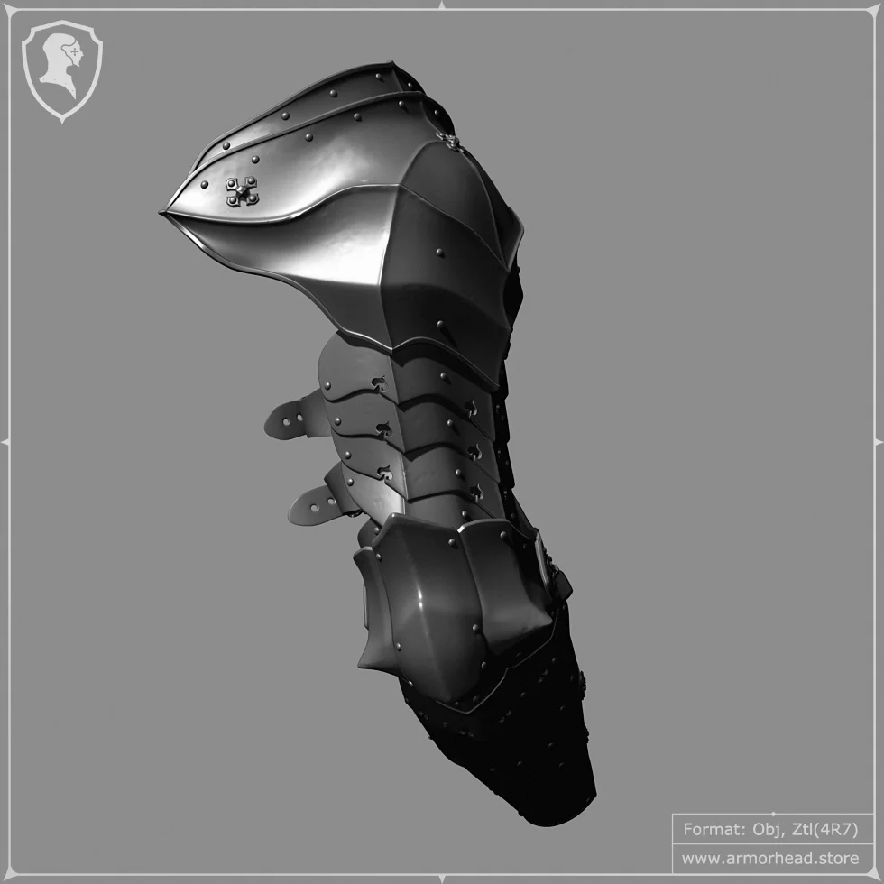 Gothic Arm Armor — ARMORHEAD