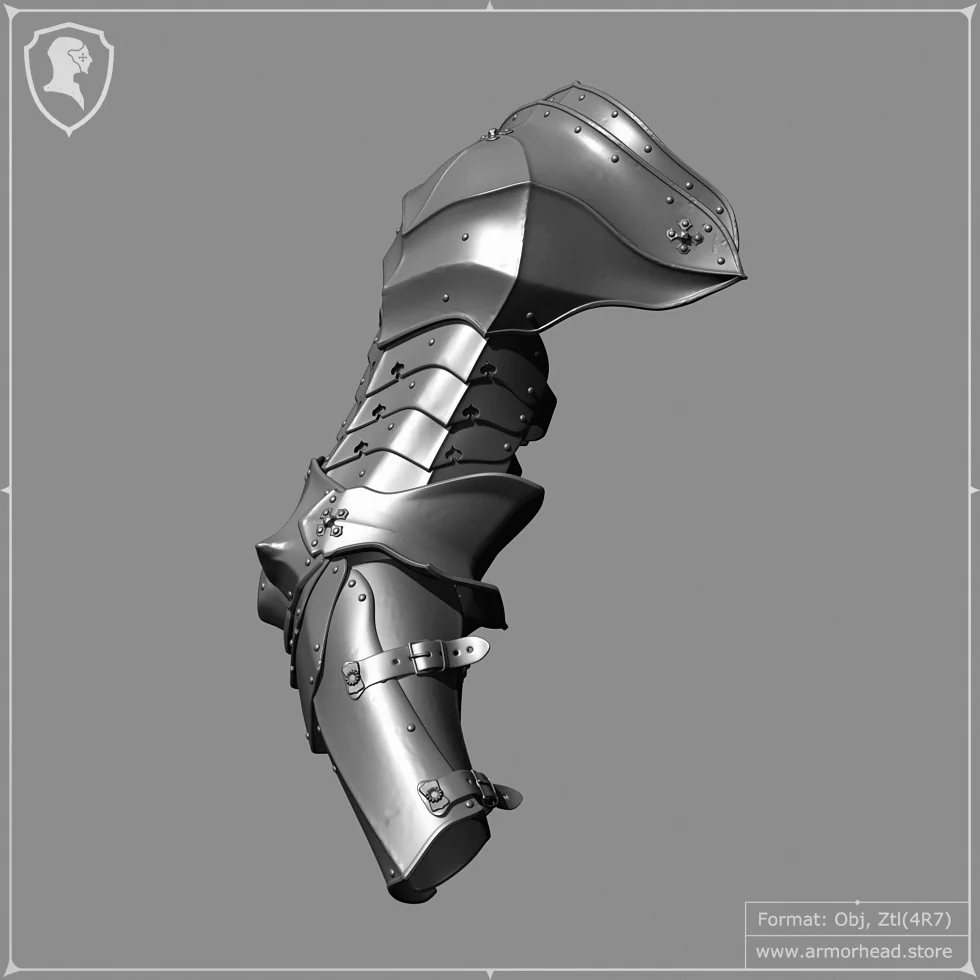 Gothic Arm Armor — ARMORHEAD