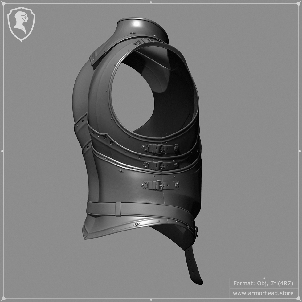 Gothic BreastPlate V.1 — ARMORHEAD
