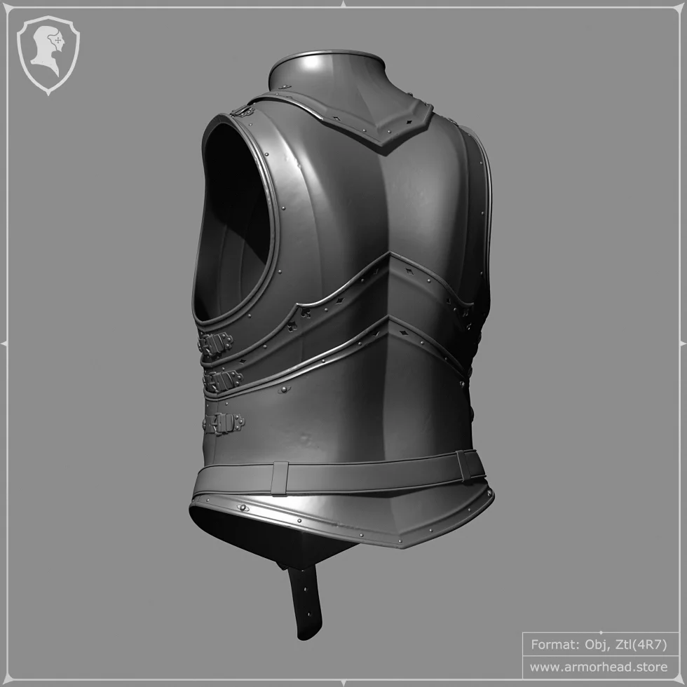 Gothic BreastPlate V.1 — ARMORHEAD
