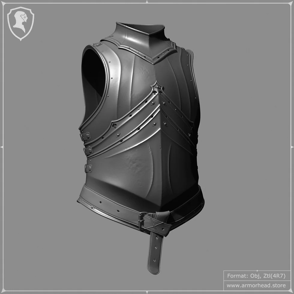 Gothic BreastPlate V.1 — ARMORHEAD