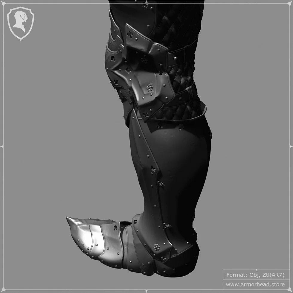 Gothic Leg Armor — ARMORHEAD