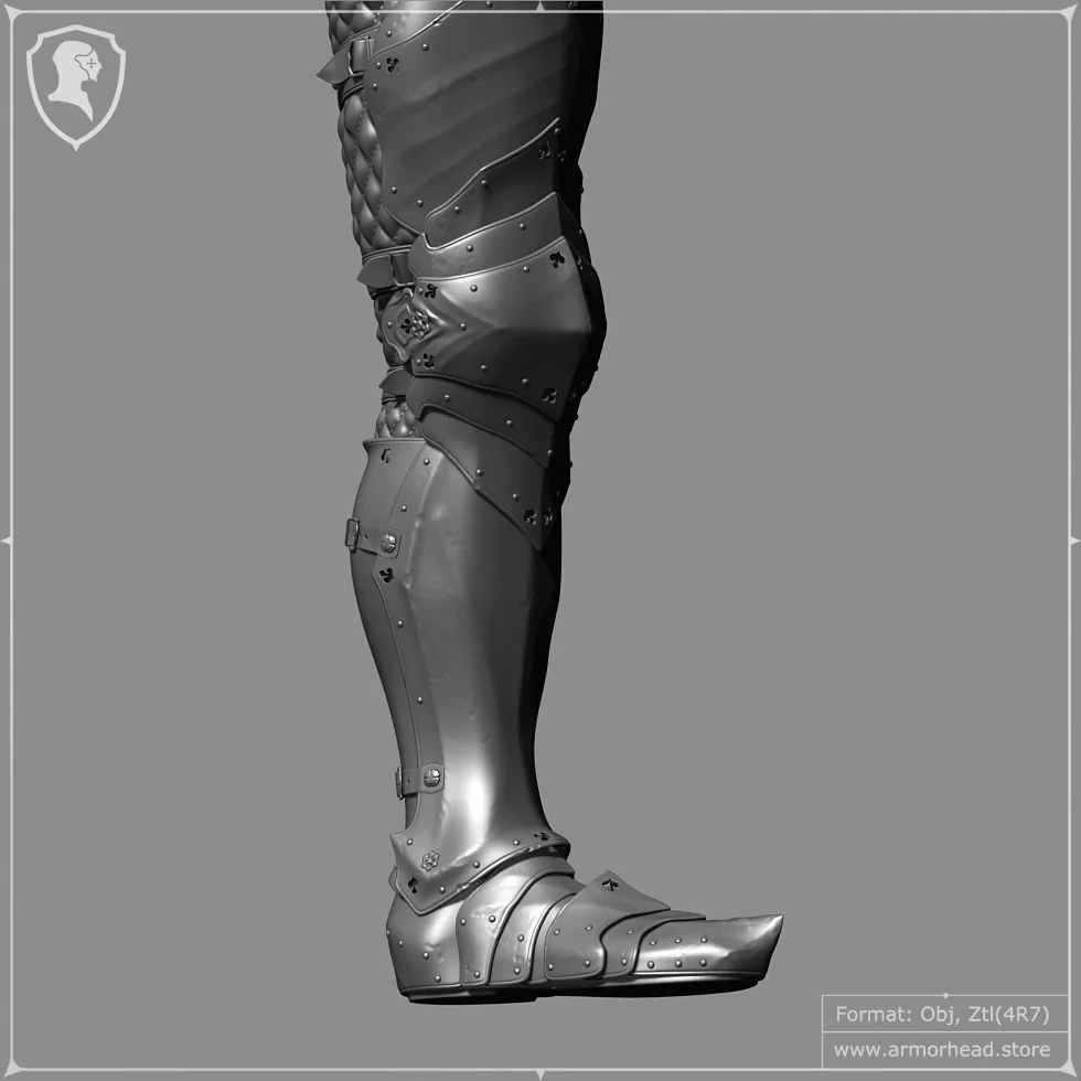 Gothic Leg Armor — ARMORHEAD