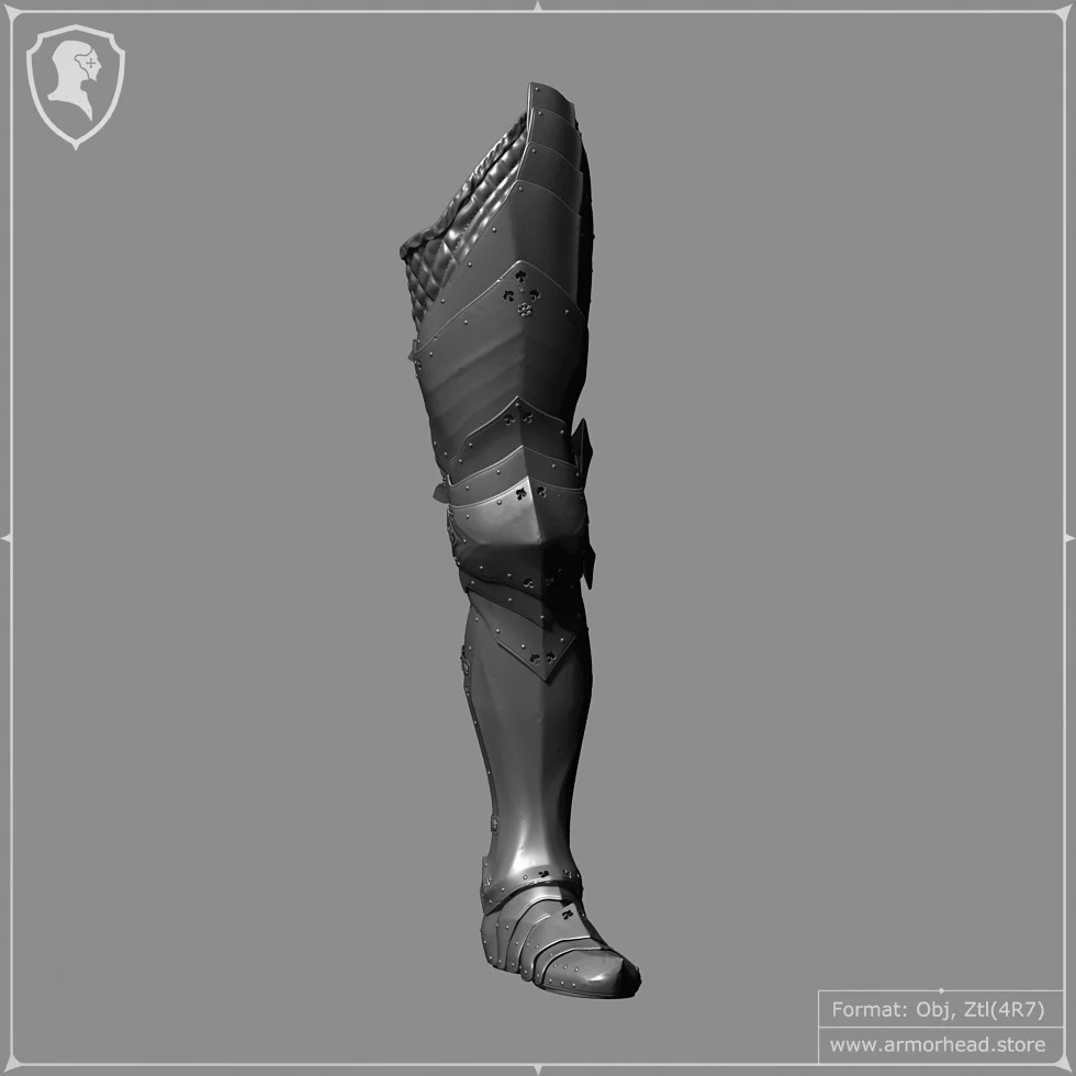 Gothic Leg Armor — ARMORHEAD