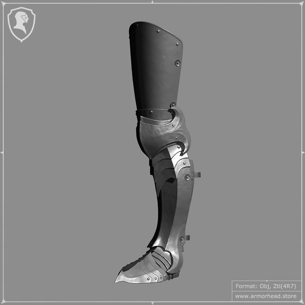 Dark Fantasy Leg Armor — ARMORHEAD
