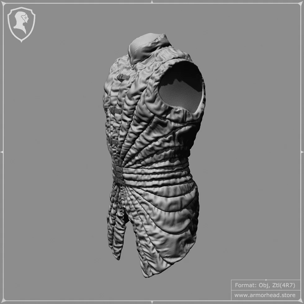 Sleeveless Gambeson V.2 — ARMORHEAD