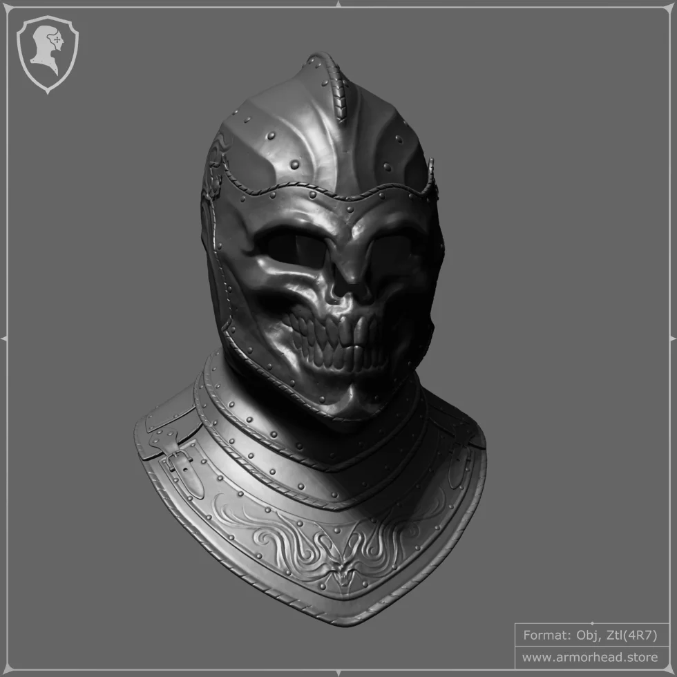 Skull Knight Helmet — ARMORHEAD