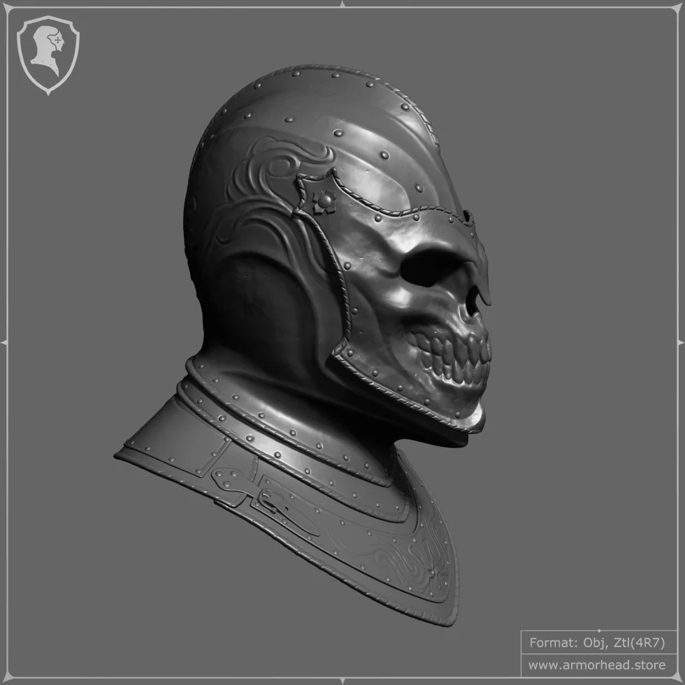 Skull Knight Helmet — ARMORHEAD