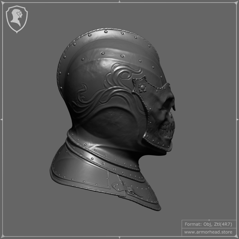 Skull Knight Helmet — ARMORHEAD
