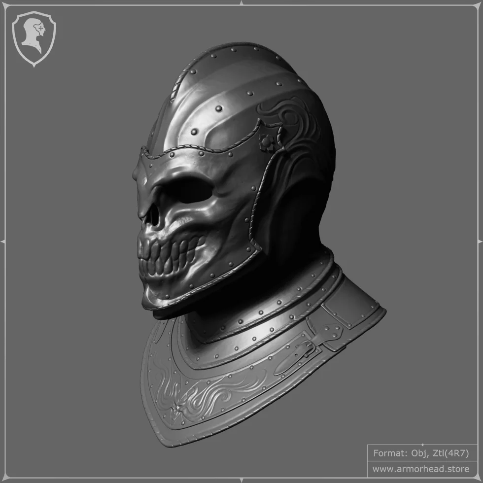 Skull Knight Helmet — ARMORHEAD