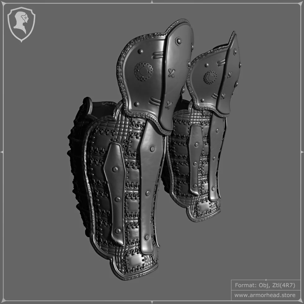 Samurai Leg Armor — ARMORHEAD