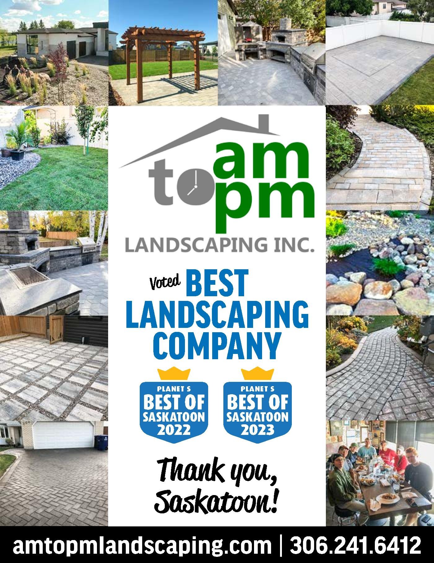 AM to PM Landscaping - Saskatoon, SK. | Full Yard Development | We ...